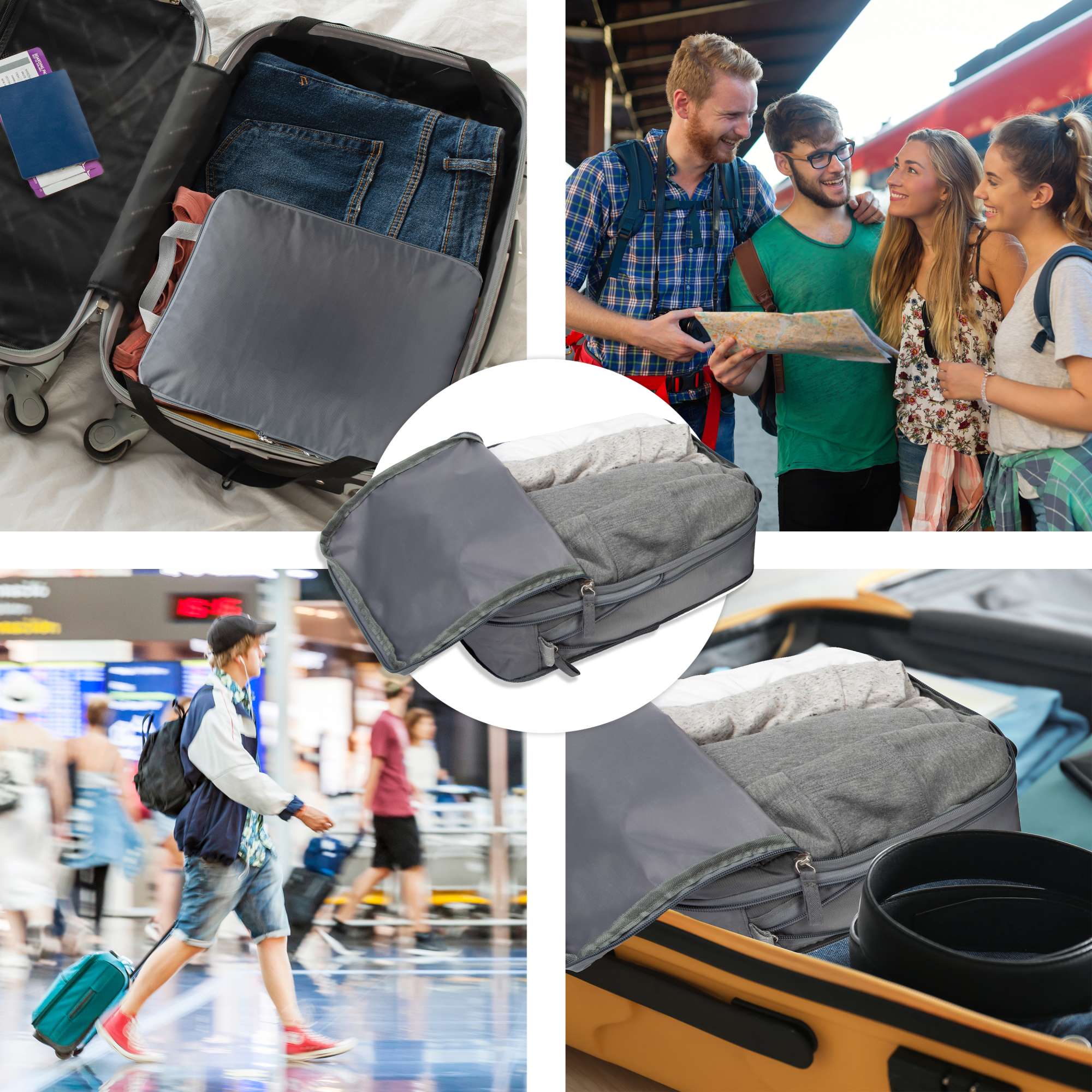 Maple Leaf Compression Cubes - Set Of 3 – Maple Leaf Travel