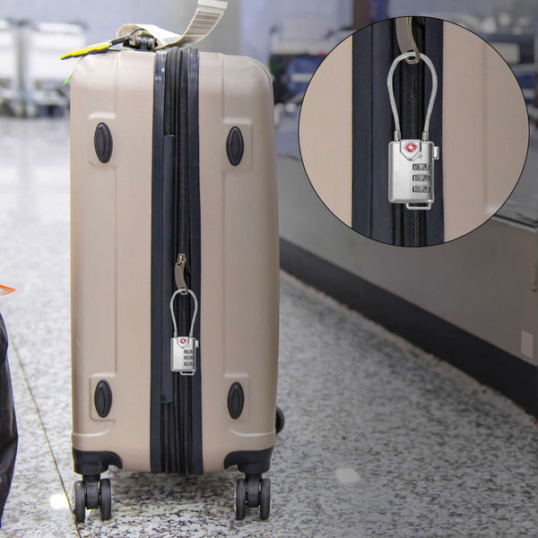 Maple Leaf Easy Locking Flex Cable 3 Dial Combination Lock – Maple Leaf ...